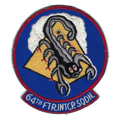60's 64th FIGHTER INTERCEPTOR SQUADRON patch | eBay