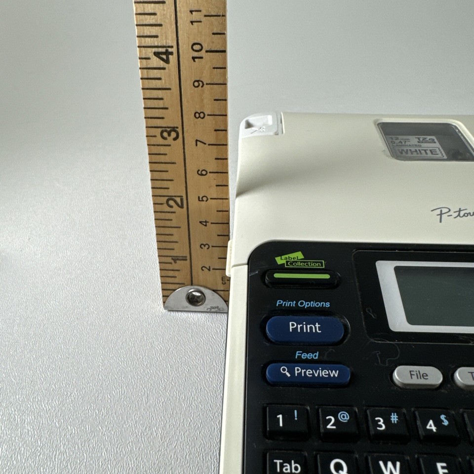 Brother P-Touch PT-2030 Label Maker Electric Adapter Battery Backup ...