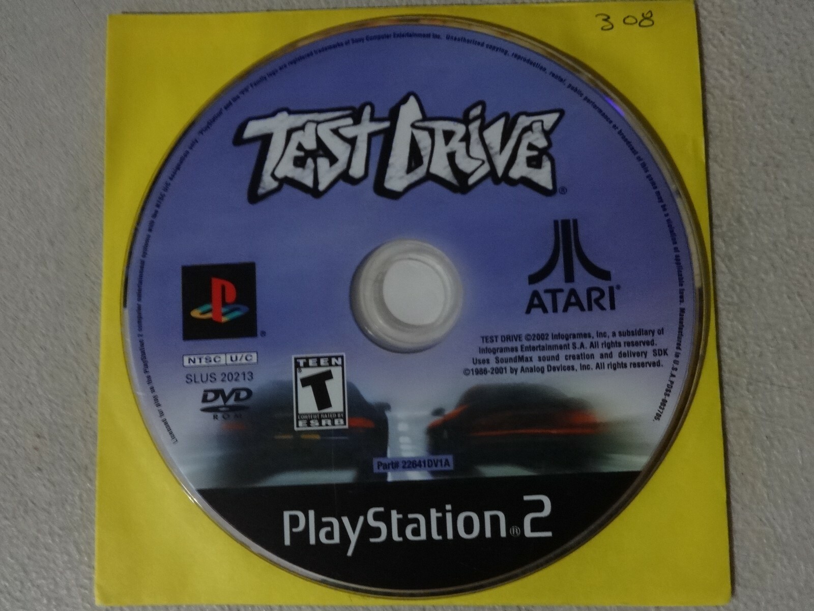 Test Drive Sony Playstation 2 PS2 Game Disc Only Free Ship | eBay