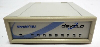 DEVOLO MICROLINK 56K i MT:2005 V.90 HIGH SPEED MODEM TRANSFER RATE 300 ...