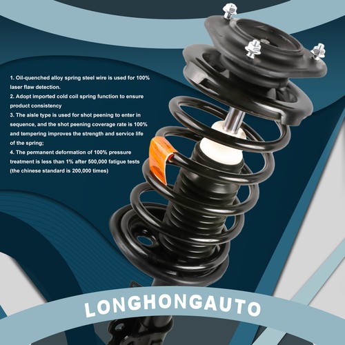 4pcs Front and Rear Struts for 2003 2004 2005 2006 2007 2008 Toyota ...