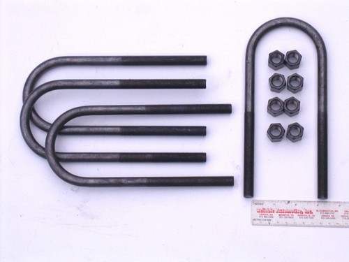 65 66 67 68 69 70 71 72 FORD REAR END HOUSING LEAF SPRING U- BOLT X4 ...