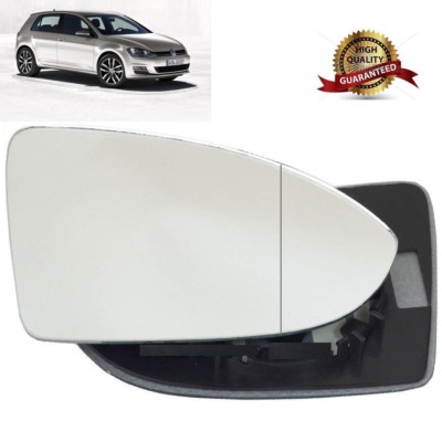 Right driver side wing door mirror heated glass for VW Golf mk7 2013-17 ...