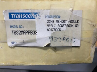 TS32MAPPBG3 Transcend 32MB DRAM Original Memory RAM Apple PowerBook G3 ...