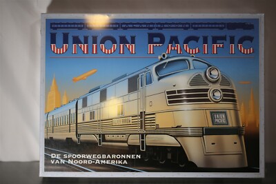 BRAND NEW RARE DUTCH VERSION UNION PACIFIC BOARD GAME ALAN MOON SEALED ...