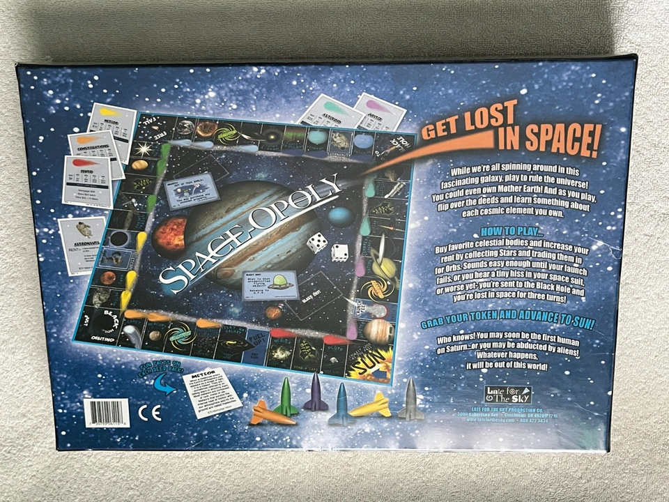 Space-opoly board game, NIB | eBay
