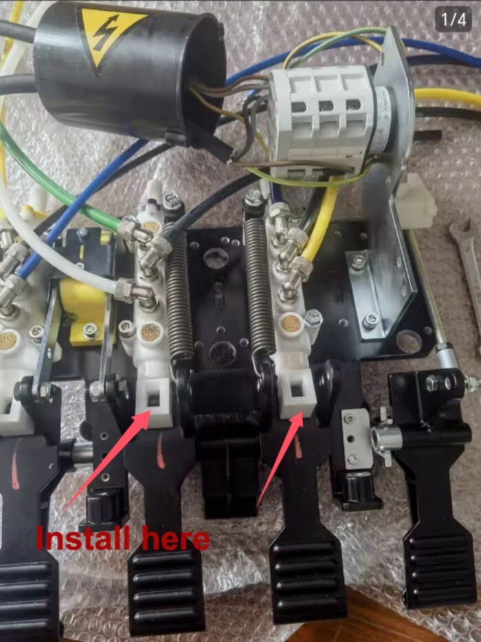 Tire Changer Machine Control Press Shovel 5-way Valve Foot Valve For ...