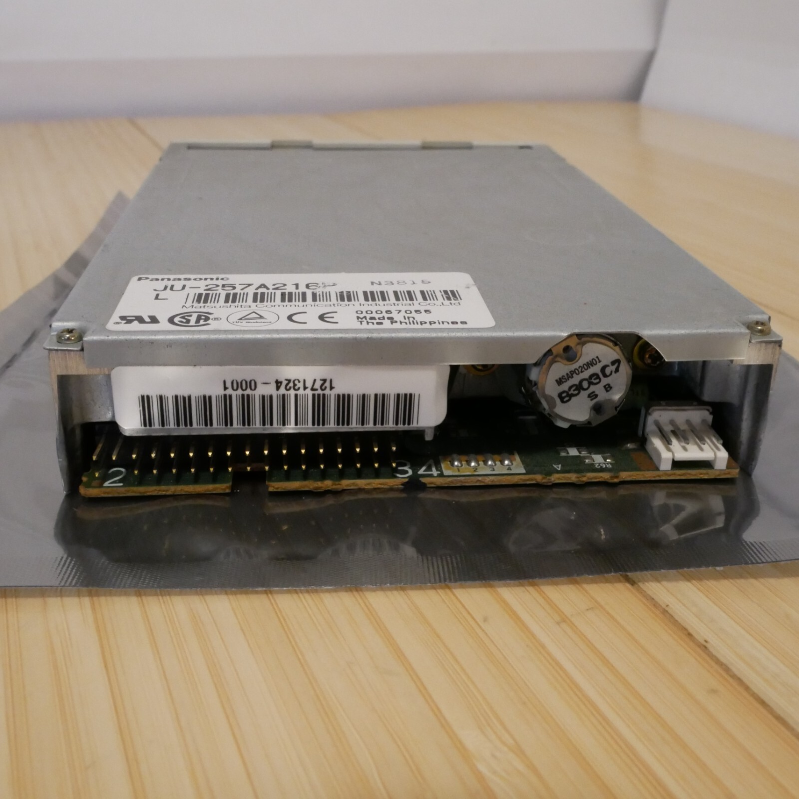 Panasonic JU-257A216P 1.44MB Floppy Disk Drive 3.5 inch Internal FDD ...