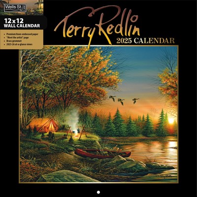 WSBL Terry Redlin 2025 12X12 Wall Calendar (25997001737) | eBay