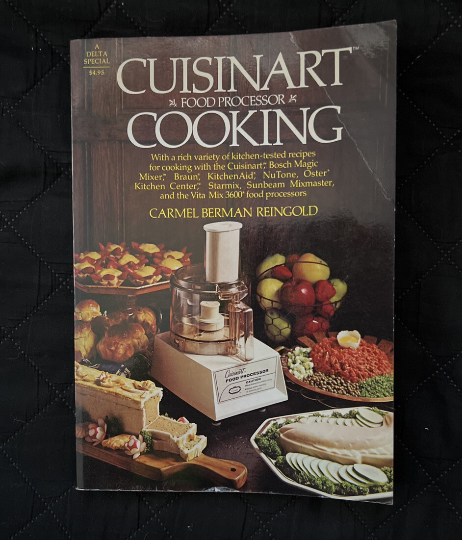 Cuisinart Food Processor Cooking Carmel Berman Reingold Cook Book TPB ...
