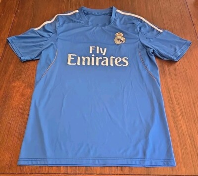 Fly Emirates Mens Football Soccer Jersey Small Blue No Brand T-Shirt | eBay