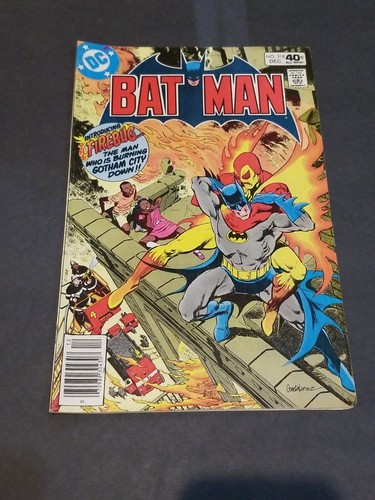 BATMAN #318 ORIGINAL 1979 DC COMICS 1ST APPEARANCE OF FIREBUG COMIC ...