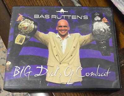 Bas Rutten's Big DVD of Combat 7 Disc Set MMA Power Training Metal ...
