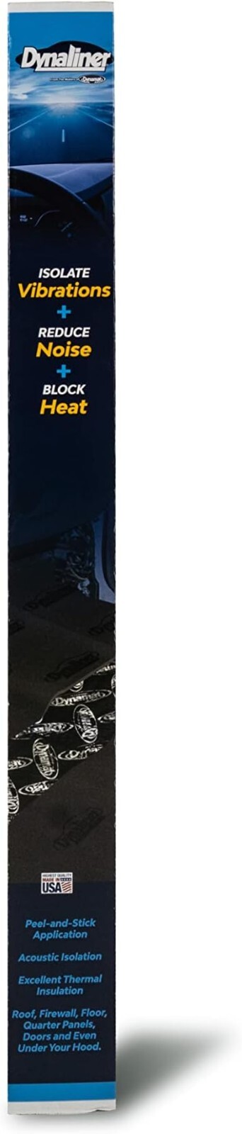 DYNAMAT 11101 Dynaliner 32" x 54" x 1/8" Thick Self-Adhesive Sound ...