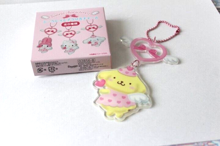 Sanrio Pompompurin Purin Angel acrylic key holder NEW 2023 | eBay