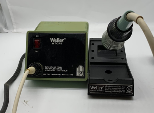 Weller WTCPT Soldering Iron Power Station TC201T WORKING! | eBay