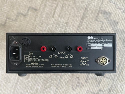 NAIM NAP140 power amp 120v serviced including SNAIC cable | eBay