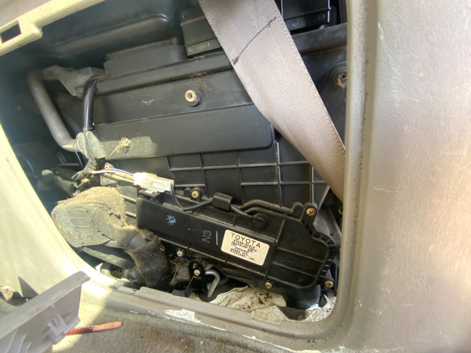 01 - 07 TOYOTA SEQUOIA Rear AC Heater Evaporator Blower Motor OEM 87030 ...