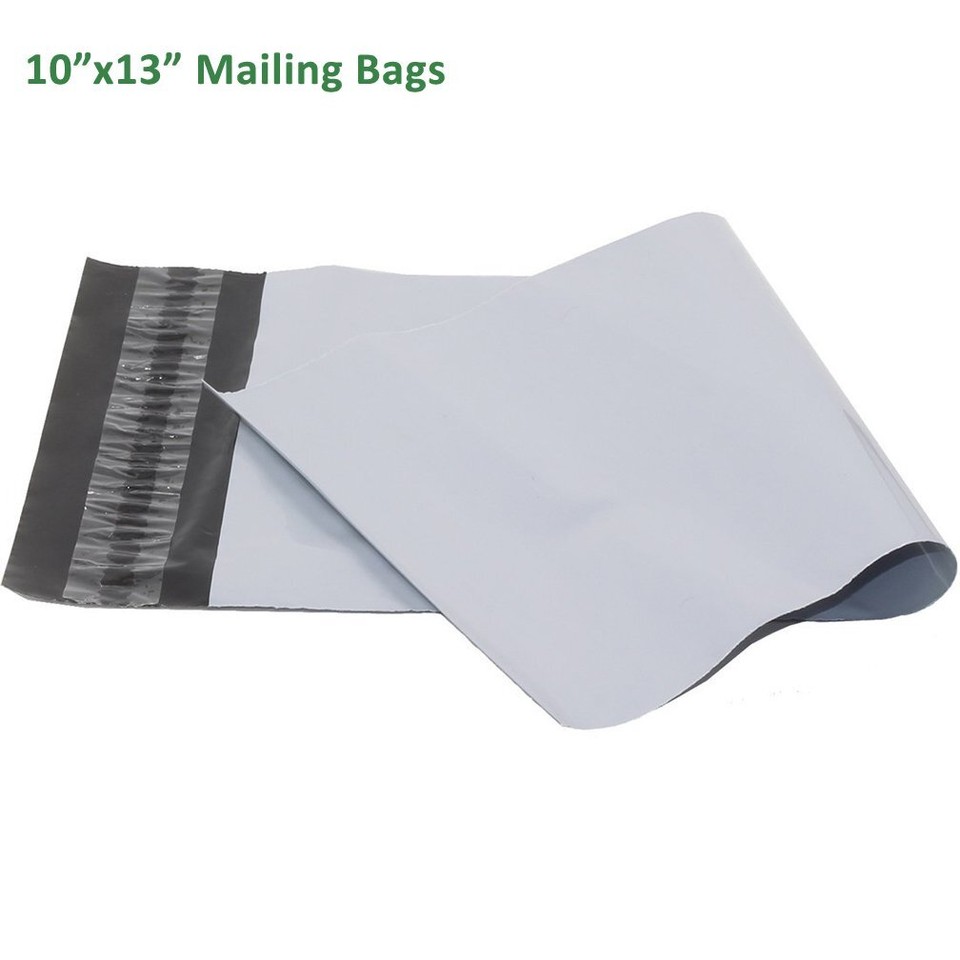 10"x13" Poly Mailers Plastic Shipping Envelopes Mailing Bags Self ...