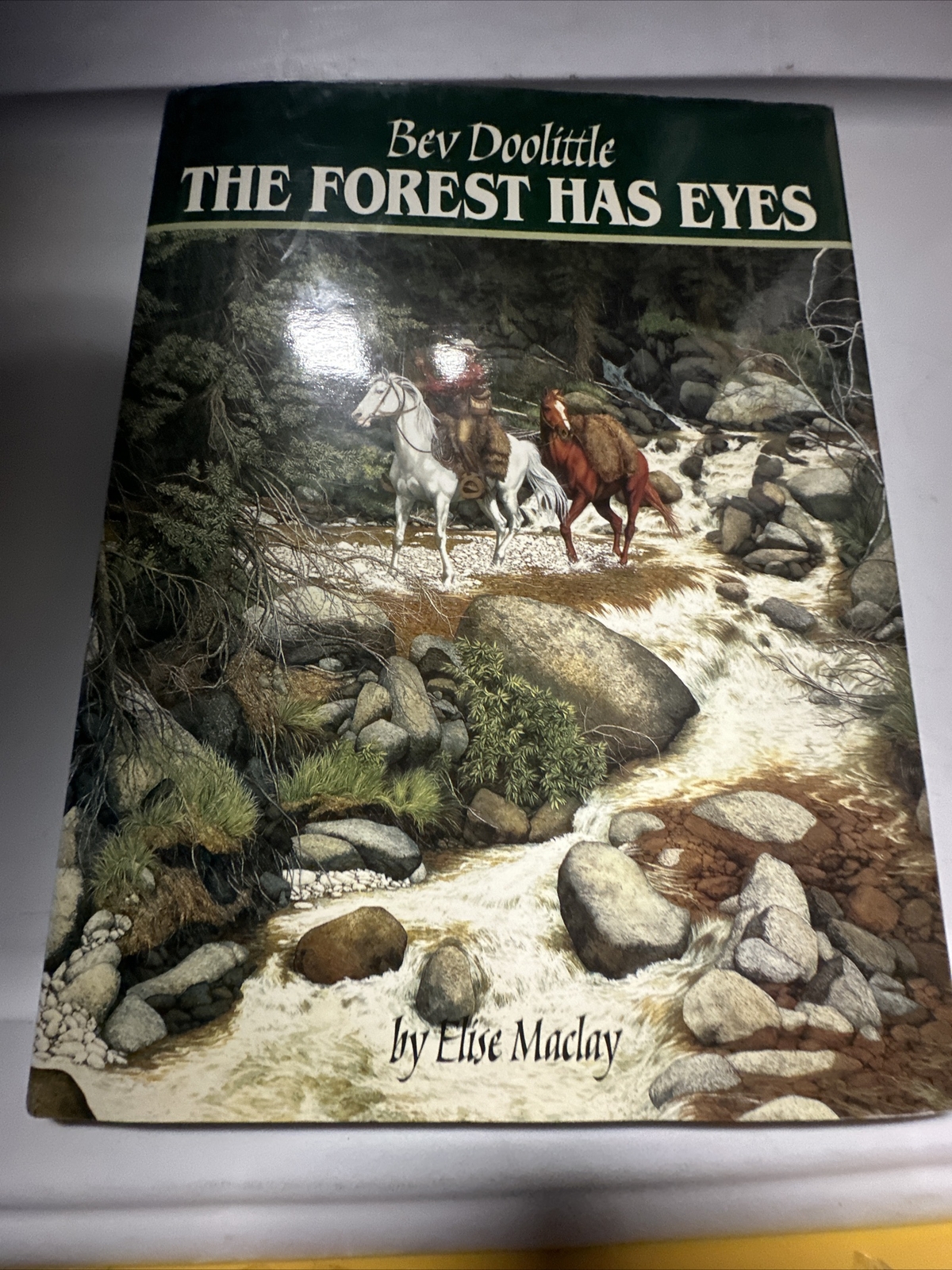 Bev Doolittle SIGNED The Forest Has Eyes HC 1st Ed AUTOGRAPHED Near ...