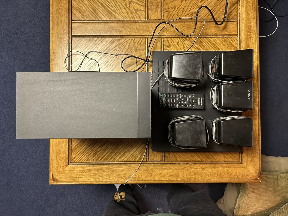 Sony HBD-TZ140 5.1 Channel DVD Home Theater HDMI Receiver w/ Remote ...