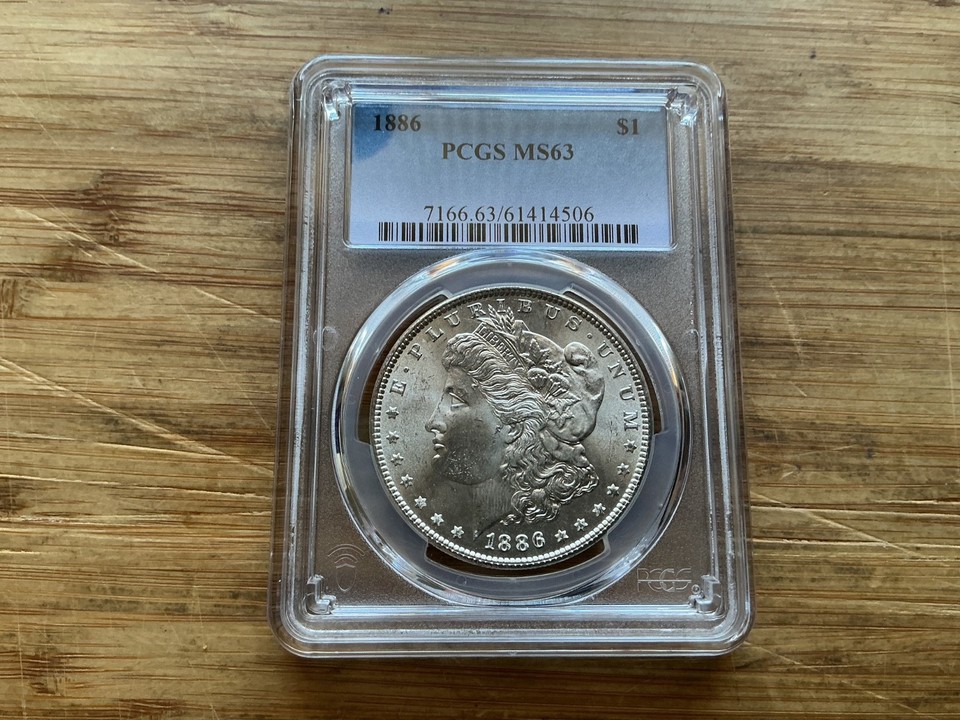 1886 Morgan Silver Dollar PCGS MS63 | eBay