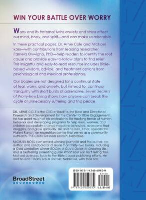 Seven Secrets of Worry-Free Living: Finding- hardcover, Cole ...