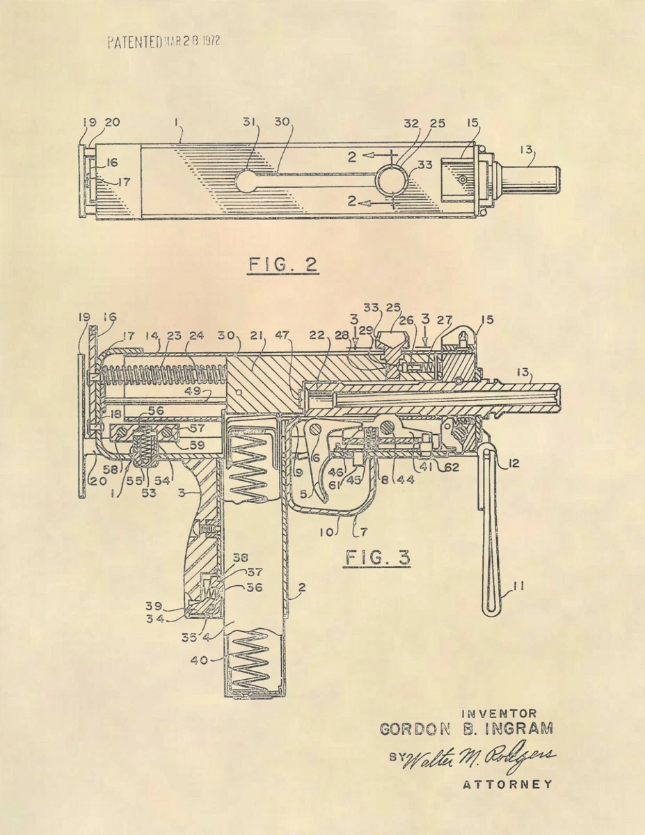 Mac 10 Drawing