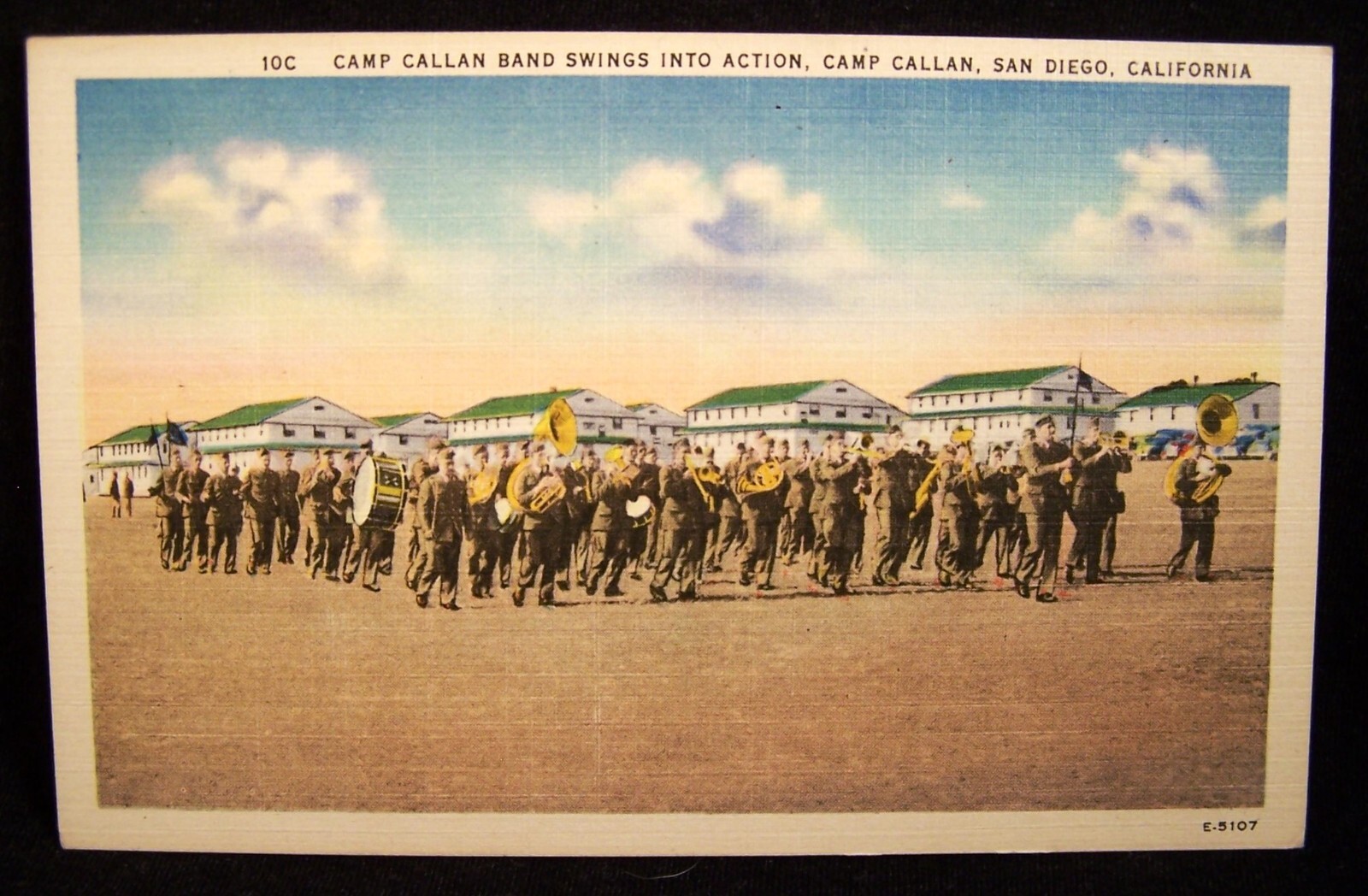 CA San Diego Camp Callan Band Swings Into Action Camp Callan Linen ...