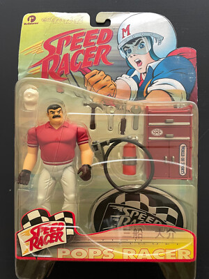 Speed Racer Series One 5" Pops Racer Action Figure ReSaurus 1999 NOS ...