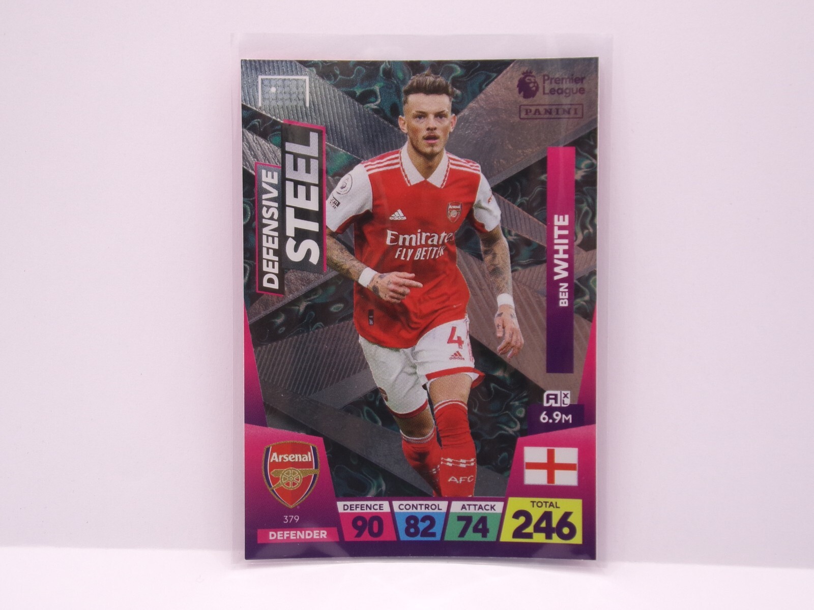 Panini Adrenalyn XL 2023 Defensive Steel Ben White Card #379 Arsenal | eBay