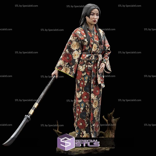 Toda Mariko Shogun ACTION FIGURE Kit resina 3D 1:6! UNPAINTED | eBay