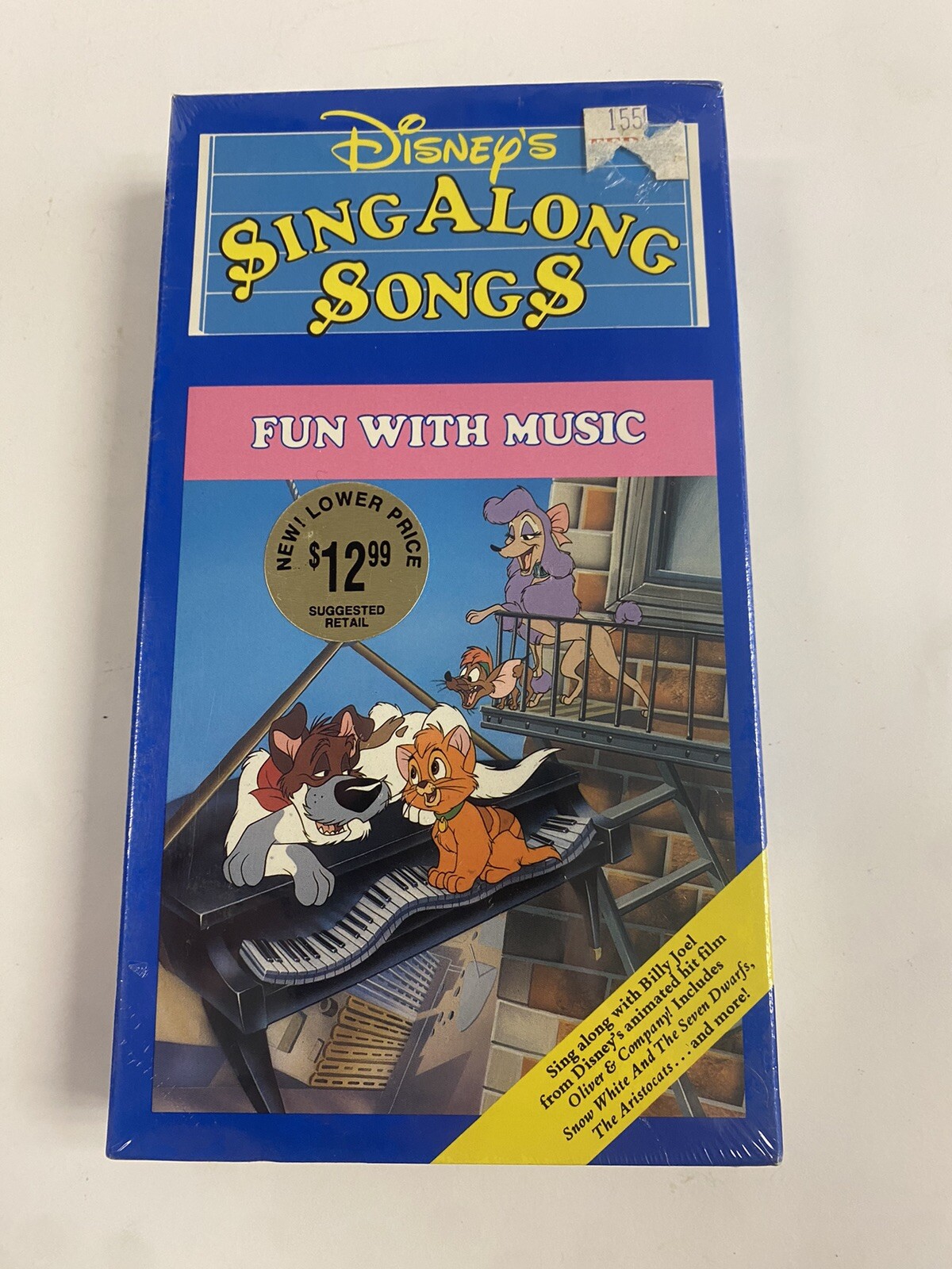 Disney Sing Along Songs Fun with Music VHS 1993 Vol 5 Oliver & Company ...