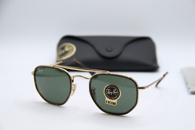 NEW RAY-BAN RB 3648-M 001 HAVANA GOLD MARSHAL AUTHENTIC FRAMES ...