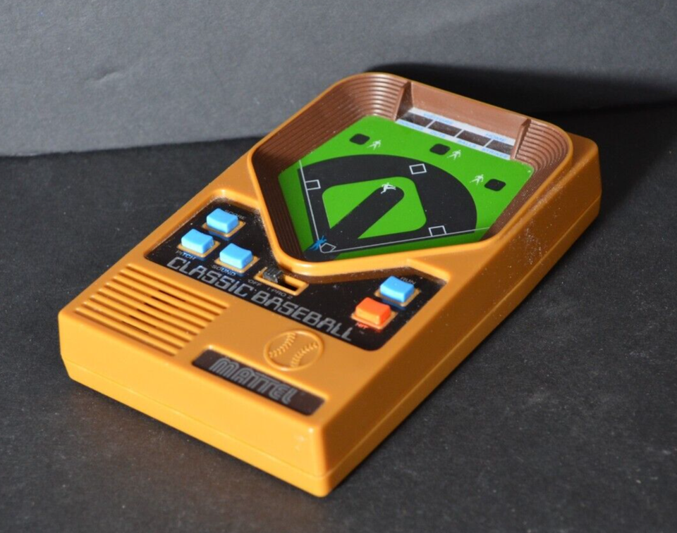 Vintage Mattel classic Handheld baseball game | eBay