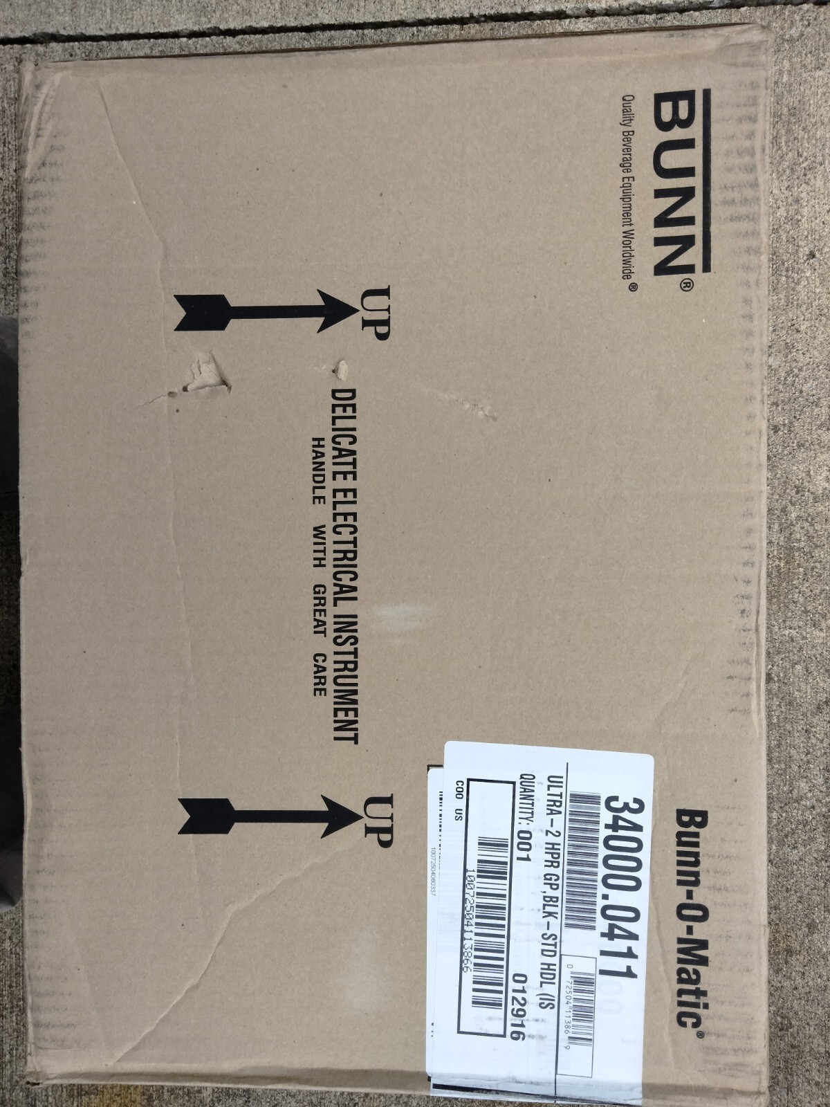 Bunn Ultra 2 complete Hopper Kit 34000.0411 OEM for sale online | eBay
