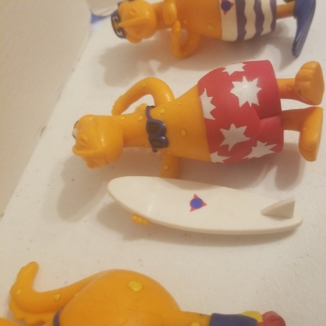 Kraft 1991 1992 5" Cheesasaurus Rex Posable Dinosaurs Toy Figures - for ...