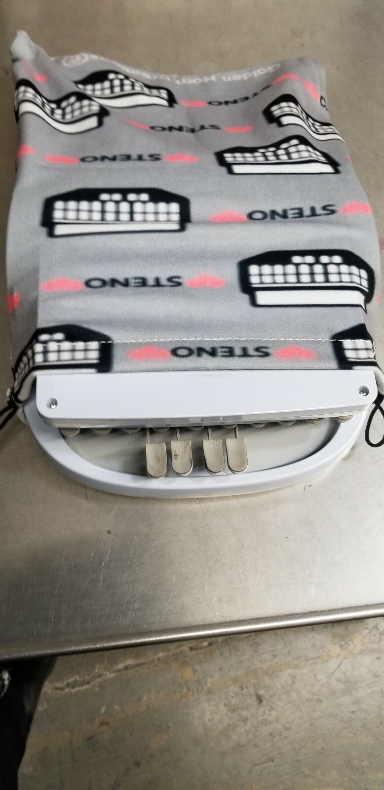 Steno stenographer court reporter ladies drawstring bag fits luminex ...