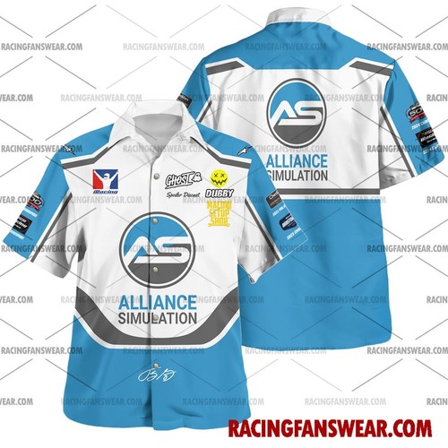 Taylor Goins iRacing Racing 2025 Hawaiian Shirts | eBay