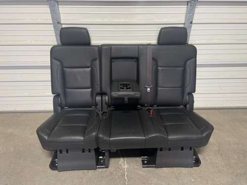 2015-2020 SUBURBAN ESCALADE ESV YUKON XL 2ND SECOND ROW BLACK BENCH ...