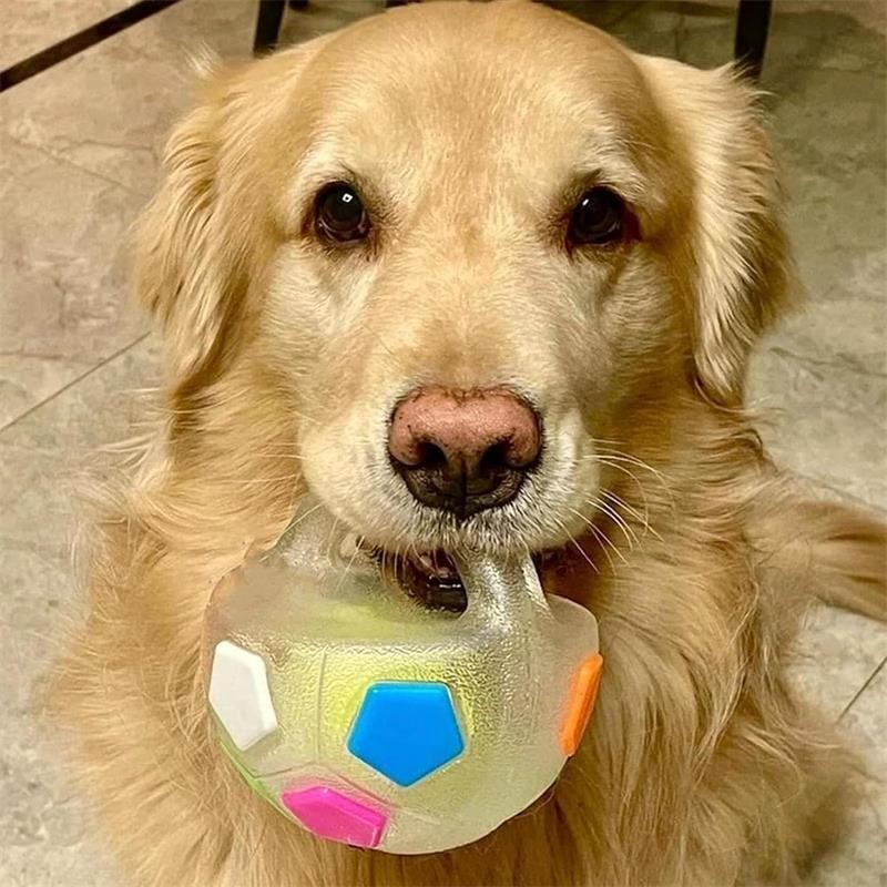 The Mellow Dog Calming Ball,Interactive Toss and FetchPlay,Squeaky ...