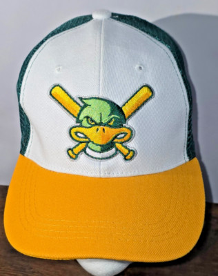 Northwood League Madison Mallards Cap Hat Adult Adjustable Green&Yellow ...