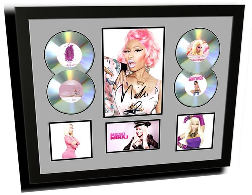 NICKI MINAJ SIGNED LIMITED EDITION FRAMED MEMORABILIA | eBay Australia