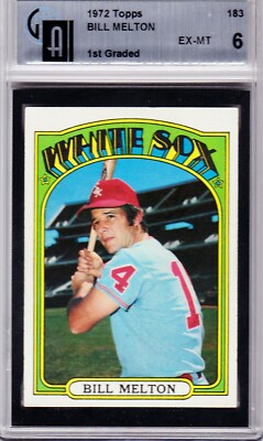 1972 Topps Bill Melton #183 Card Graded GAI 6 Ex-Mt | eBay