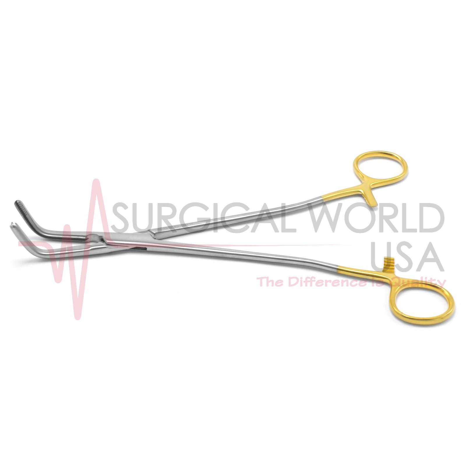 Zeppelin Hysterectomy Clamps Angled Zed Clamp ATRAUMATIC Gynecology ...