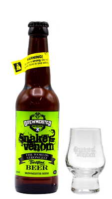Brewmeister - Snake Venom - World's Strongest Beer & Free Glass Beer ...