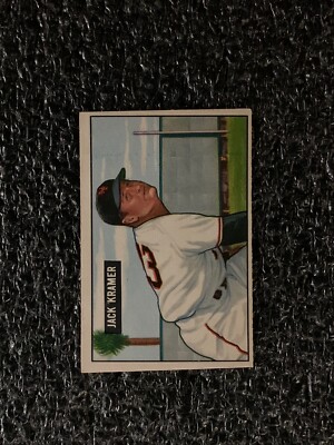 1951 Bowman Baseball #200 Jack Kramer VG | eBay
