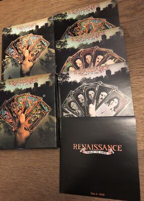 RENAISSANCE - Turn Of The Cards Box Set - 3 CDs, DVD And Booklet | eBay
