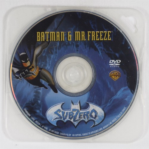 Batman & Mr Freeze Sub Zero (DVD, 1998) Disc Only 9325336009376 | eBay