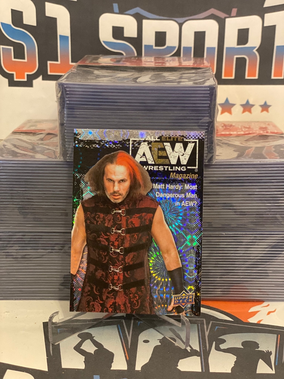 2021 Upper Deck AEW (Pyro, Magazine, Short Print) Matt Hardy #92 | eBay